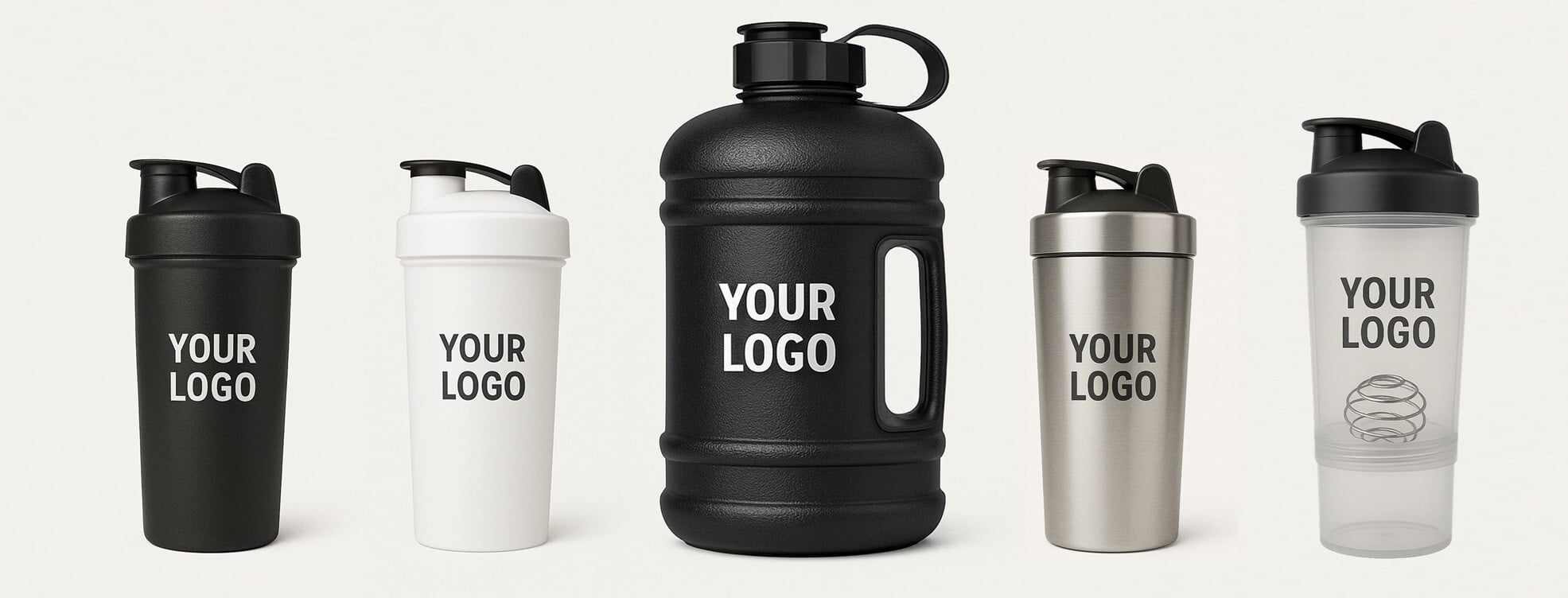 Customizable Protein Shakers & Drinkware | Bulk Manufacturing | Novelli